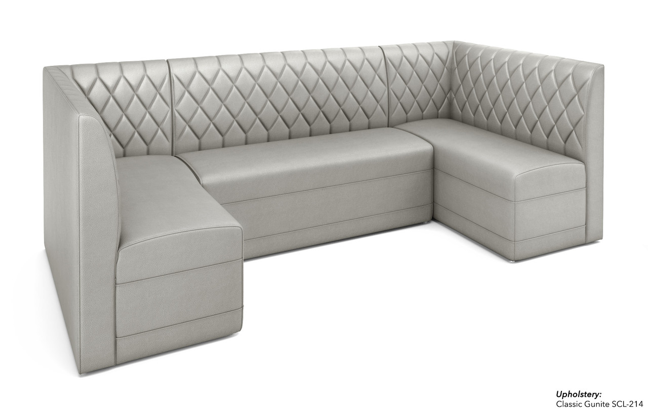 Restaurant U-Shape Booth Seating - Contract Grade - Premium Diamond ...