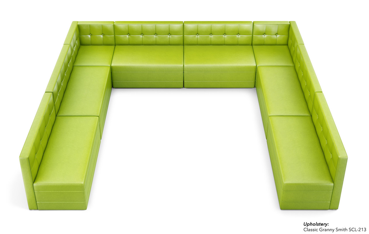 Quick Ship - 9049 Extra Large Modular U Shape - G4 - ModernLineFurniture®