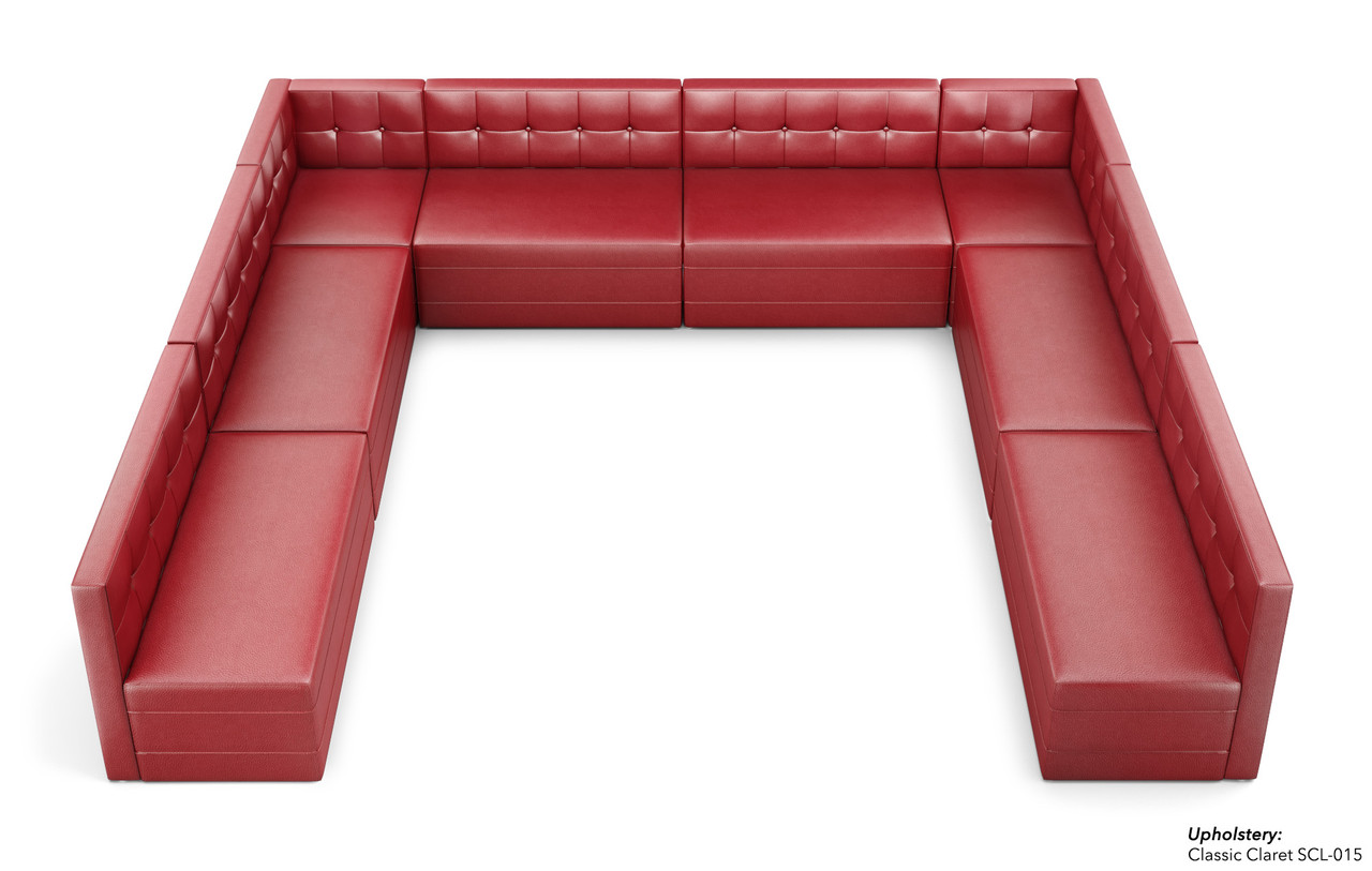 Quick Ship - 9049 Extra Large Modular U Shape - G4 - ModernLineFurniture®