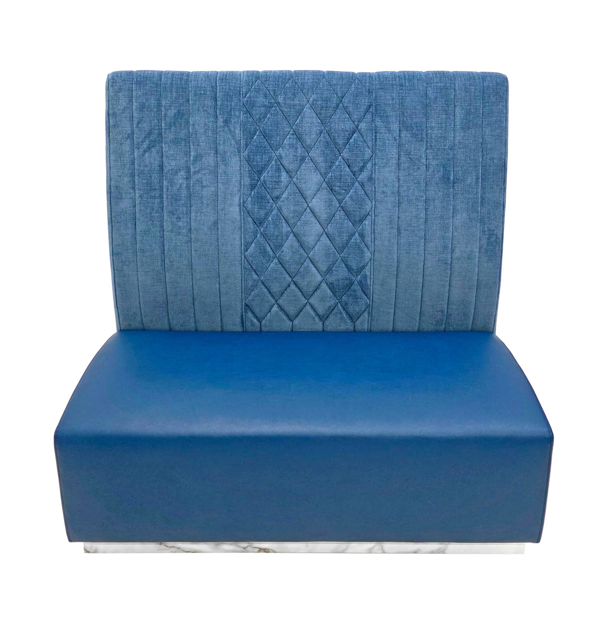 Dual Pattern Tufted Upholstered Back - Restaurant Booth - Laminated ...