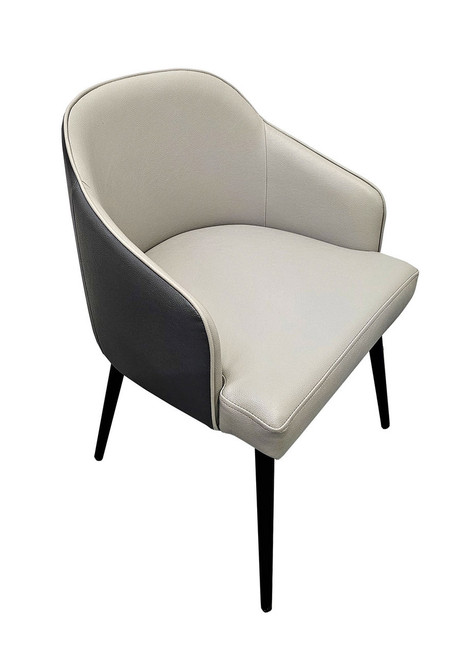 Two-Tone Restaurant Chair - High Performance Upholstery - Metal Legs ...