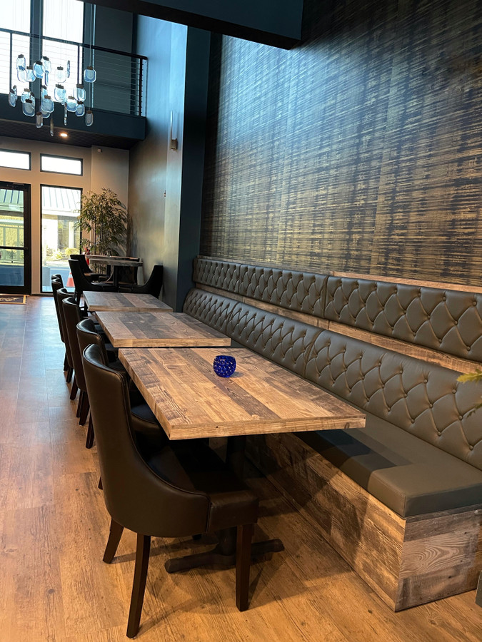 Chester - Luxury Restaurant Booth - Made in USA - ModernLineFurniture®