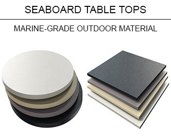 Ultra-Durable Seaboard Outdoor Table Tops - Available In Many Sizes ...