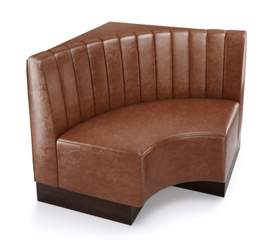 Style S - Channel Style Back - Curved Corner - ModernLineFurniture®