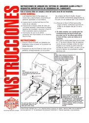 Alum-A-Pole Spanish Pump Jack Setup Instructions from Industrial Ladder