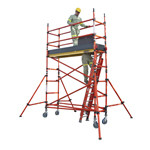 Scaffolding - Fiberglass Scaffold - Industrial Ladder & Supply Co., Inc.