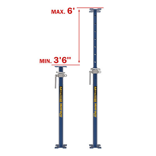 MetalTech HEAVY DUTY Adjustable Shoring Posts - Industrial Ladder ...