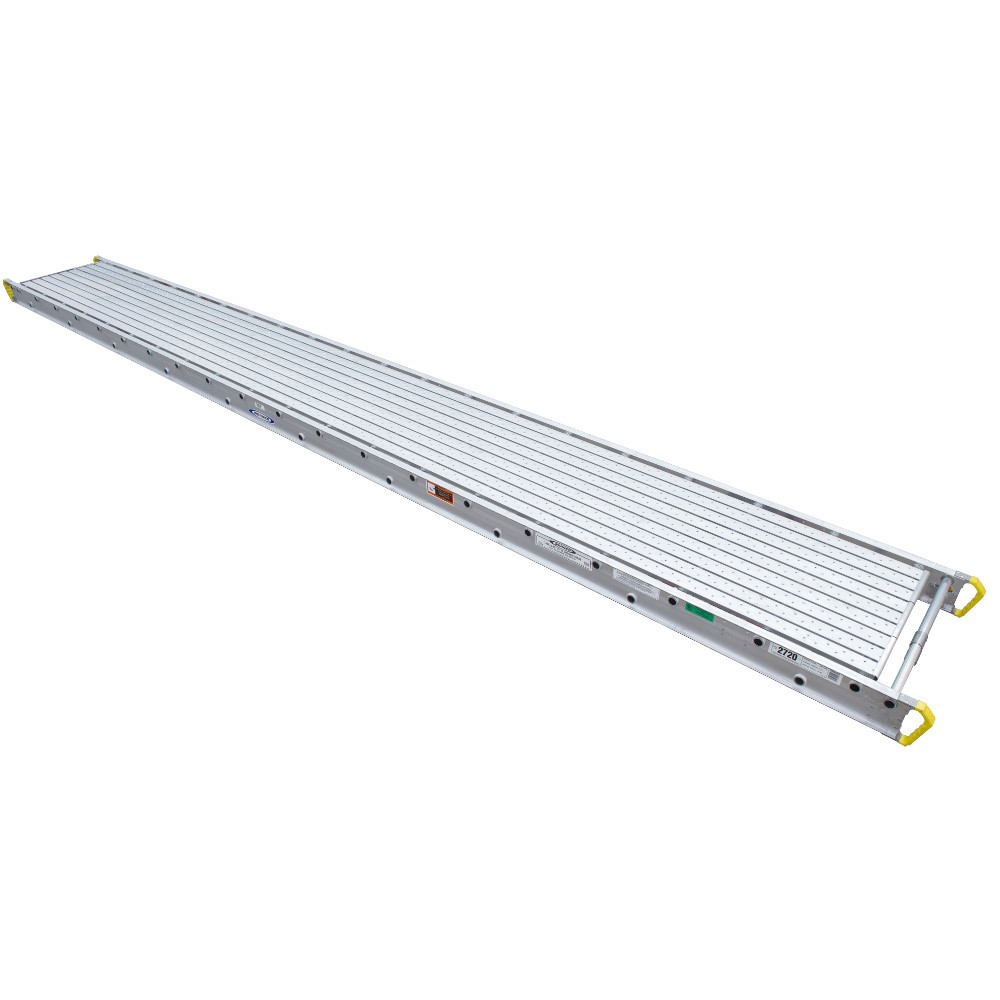 Werner 2724 Aluminum Stages - 24 Ft Long | 28" Wide 2-Person 500 lb ...