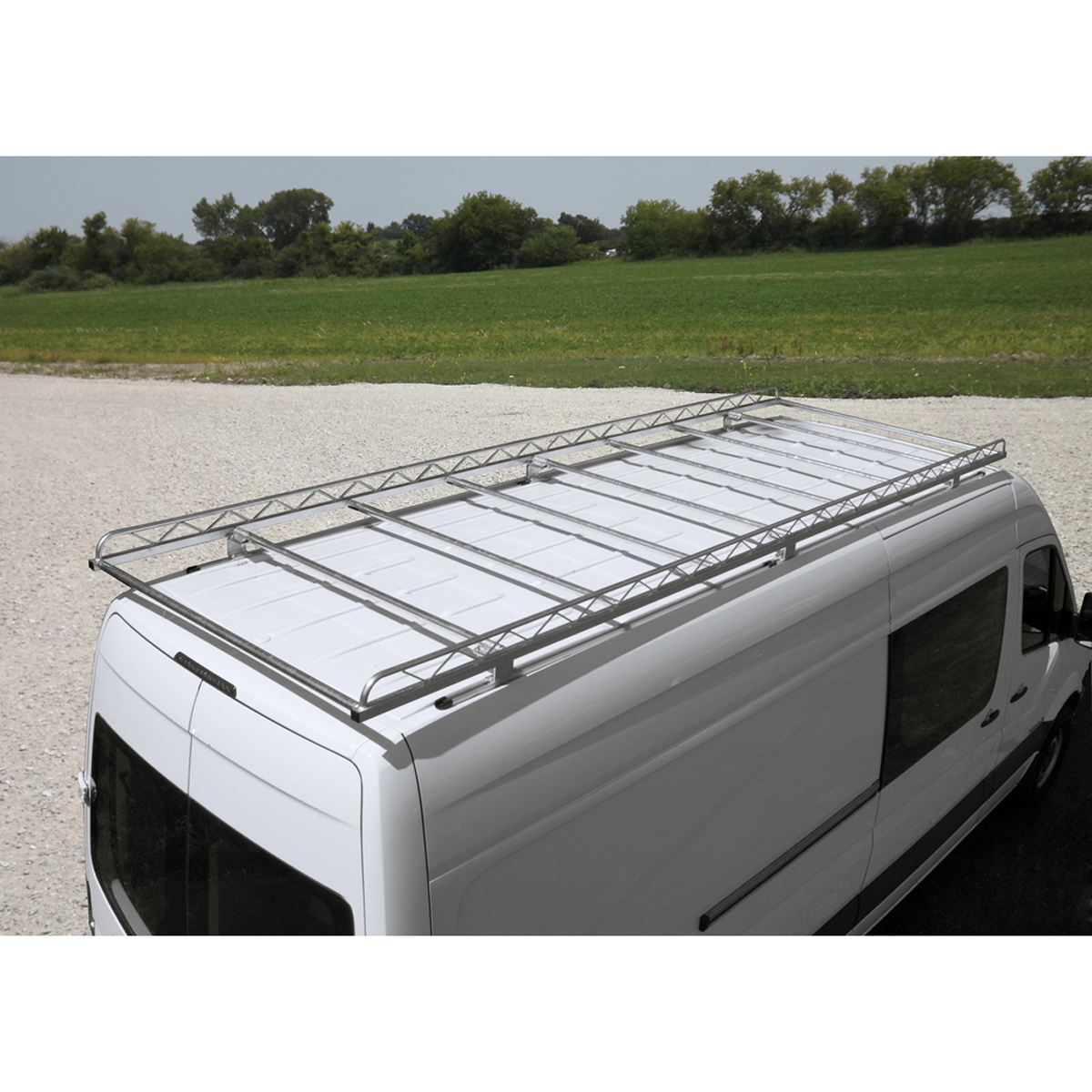 Topper #356144 12’ Van Rack w/56” Crossbars - High Roof | Sprinter Vans ...
