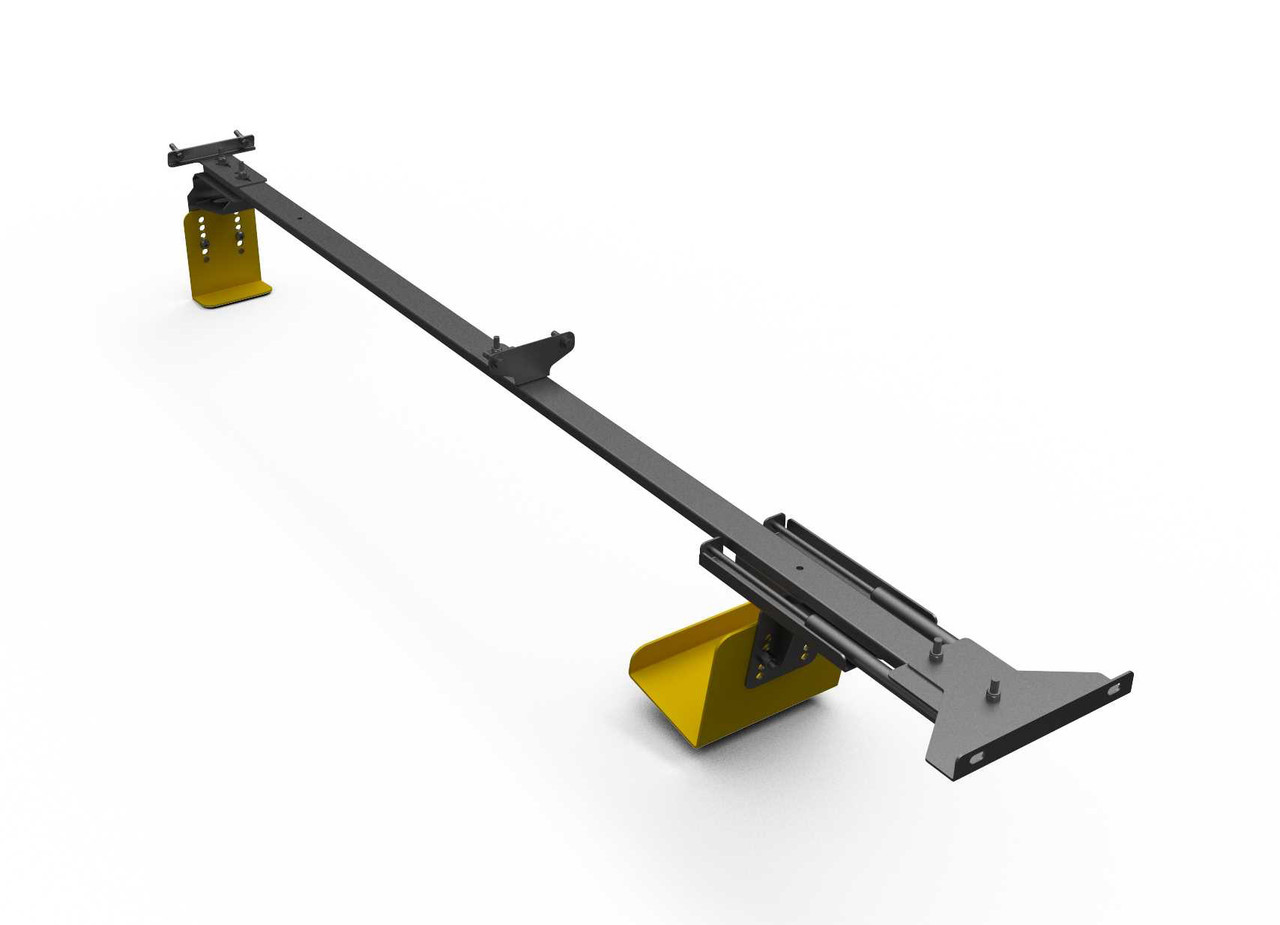 Adrian #LK-TCL Ladder Keeper, Gray, Transit Connect, 120" - Industrial ...