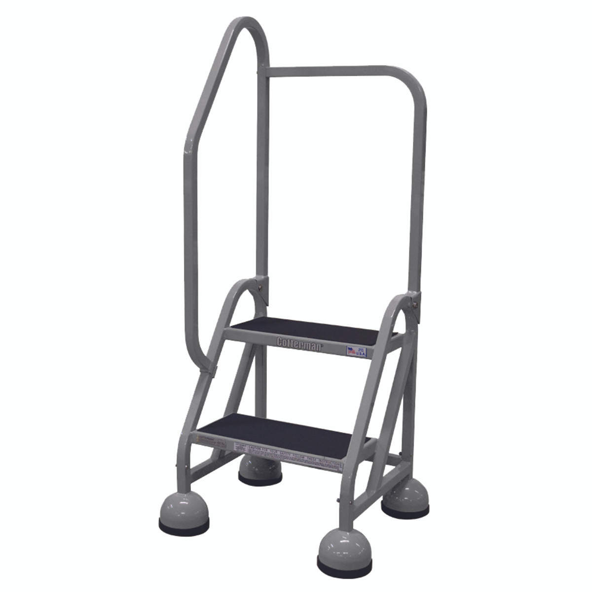 Cotterman ST-222 A2 XX P5 | MasterStep Office Ladder / 2 - Step / 18 In ...