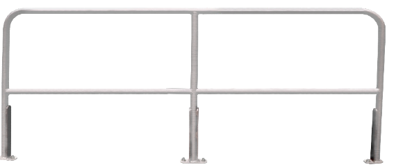 Cotterman AR7 Bolt-On Aluminum Railings - 7 Foot - Industrial Ladder ...