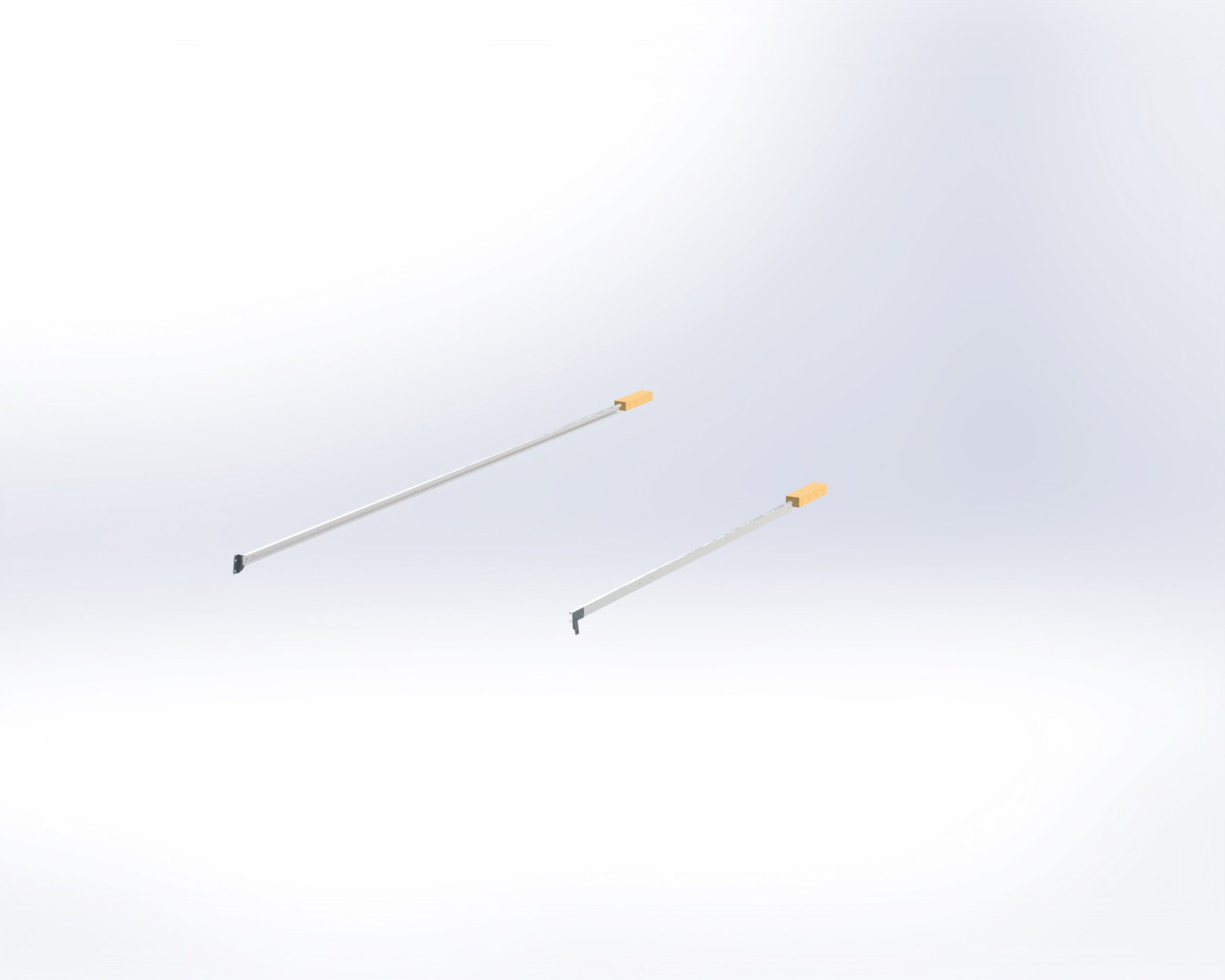 Adrian ARKPMH159 Mounting Rail Kit, Driver & Passenger Side, ProMaster ...