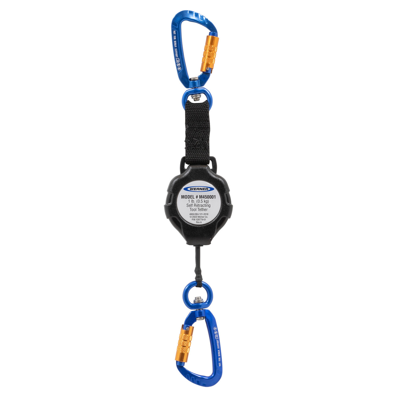 Werner M450001 1 lb. Self Retracting Tool Tether - Industrial Ladder ...