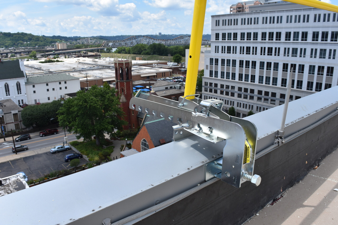 TranzSporter 70736 Zip Rail Compression Bracket Fall Protection System ...