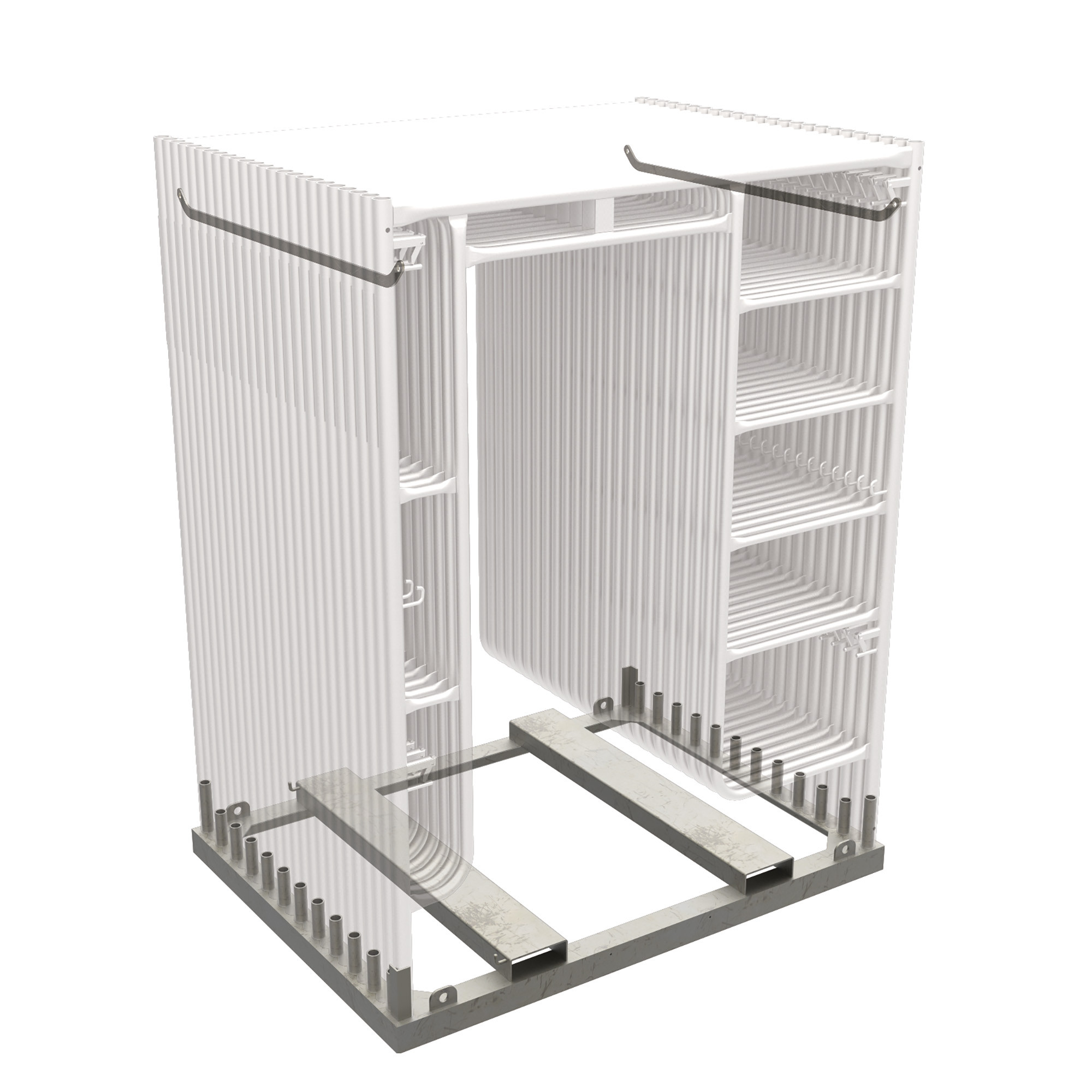 MetalTech M-MFRACKGV Scaffolding Rack (Galvanized) - Industrial Ladder ...