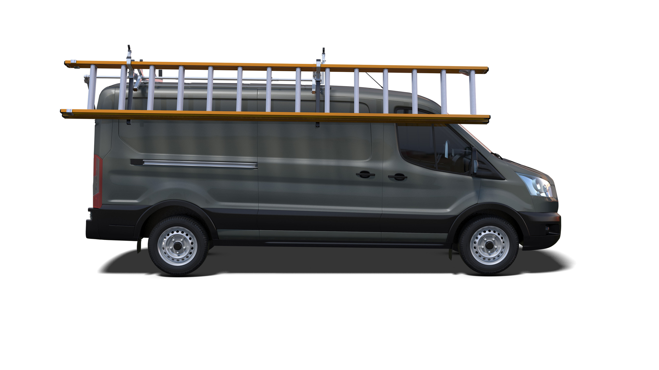 Prime Design "ErgoRack" Drop Down Ladder Rack | Ford Transit Mid & High ...