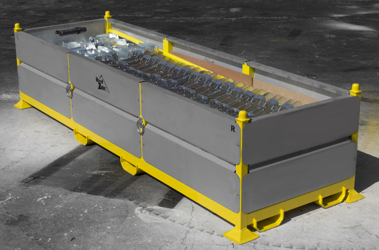 Zip Rail Compression Bracket Fall Protection System | OSHA Compliant