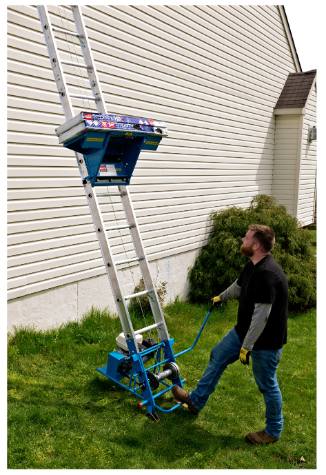 Safety Hoist AH-300L Platform Hoist 30-1/2 ft | 300 lb Capacity | Lifan ...