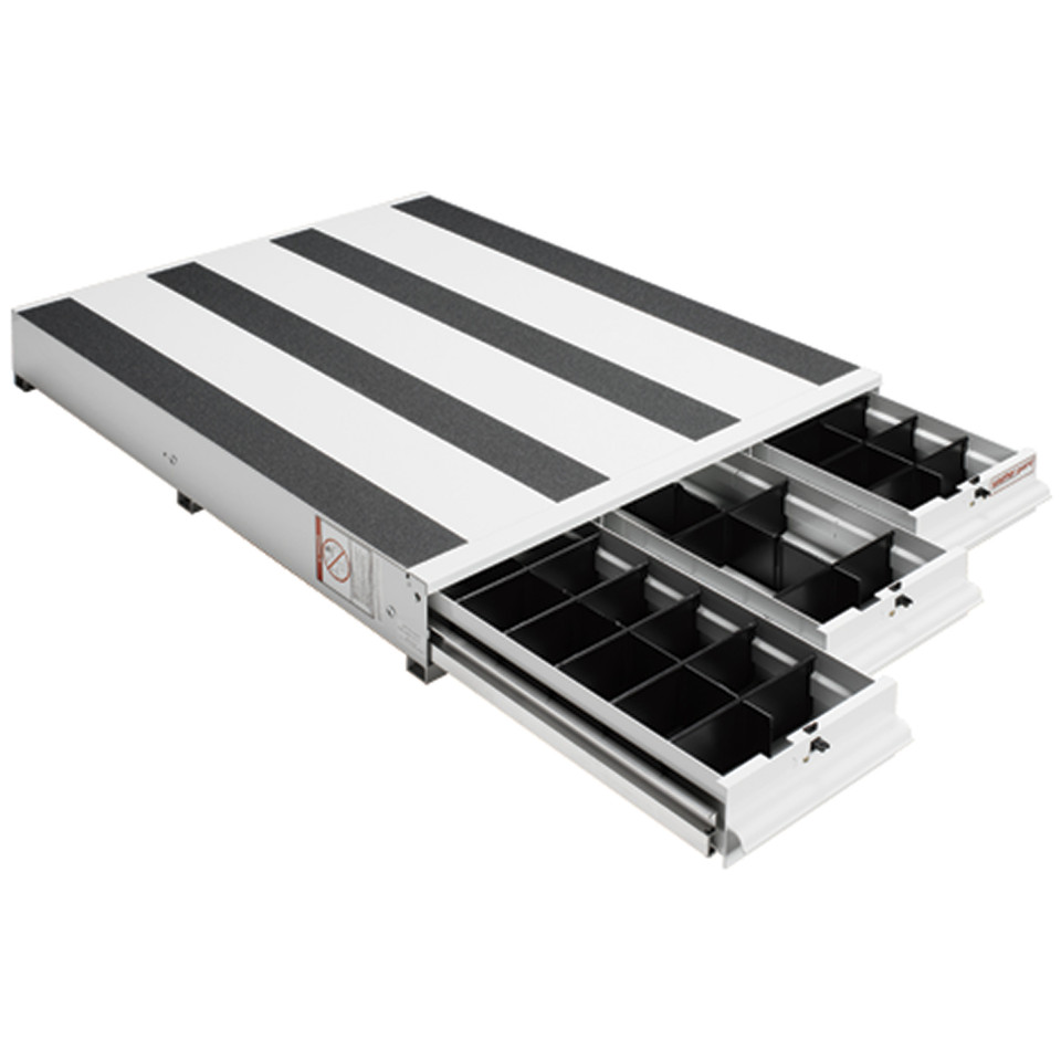 Adrian Steel #SA-10 Single Compartment Floor Drawer, 10w x 12h x 51.5d ...