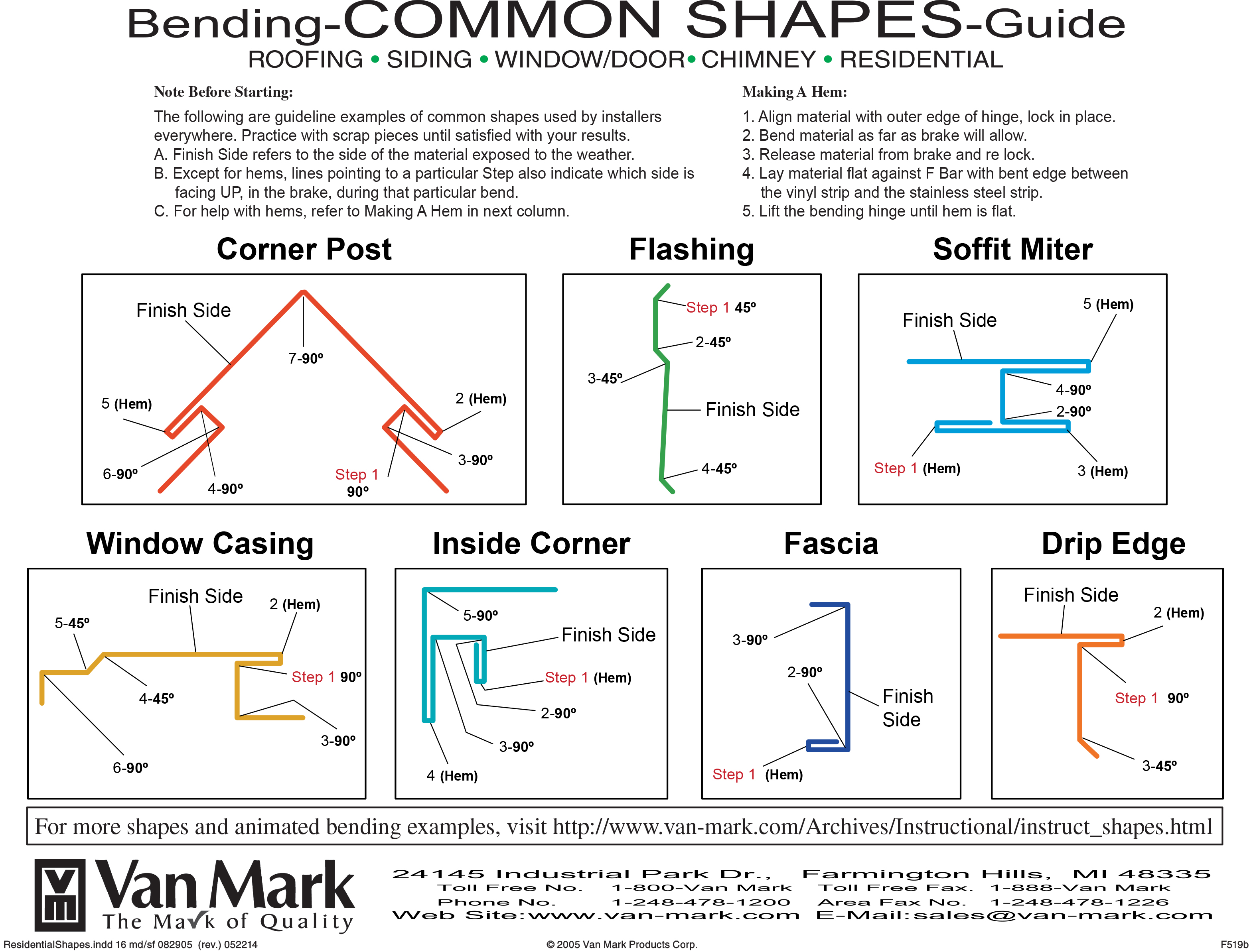 Van Mark - Mark I Series Contractor Aluminum Brake