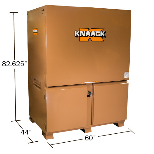 Knaack Model 119-02-KL Field Station Box, 120.7 Cubic Feet w /Lock ...