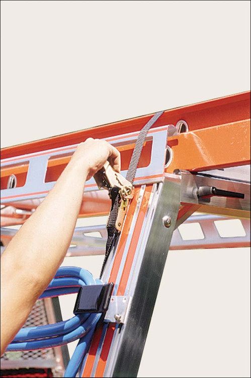 System One - A351 | Ratchet Tie-Down w/4' strap - Industrial Ladder ...