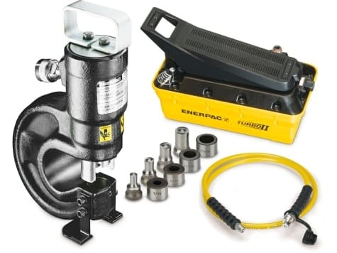 STP35A Enerpac SP35 Hydraulic Punch w/ PATG1102N Turbo Pump