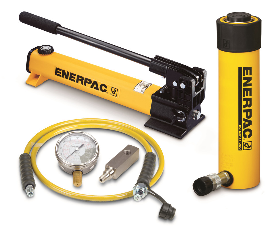SCR254H (SCR-254H) Enerpac Cylinder Pump Set, 25 Ton