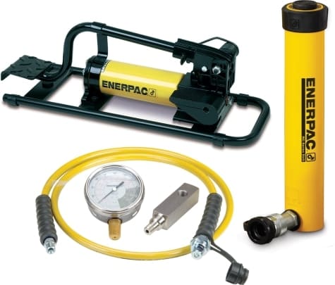 SCR1010FP (SCR-1010FP) 10 Ton Enerpac Cylinder Pump Set