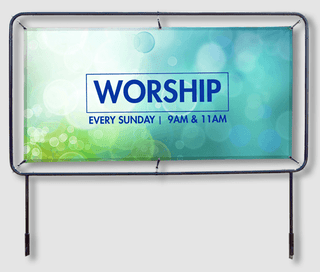 Custom Church Signs & Banners - 20% Discount for Churches