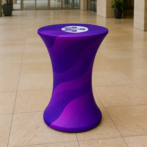 Custom Elastic Table Covers | Stretch & Spandex Table Covers