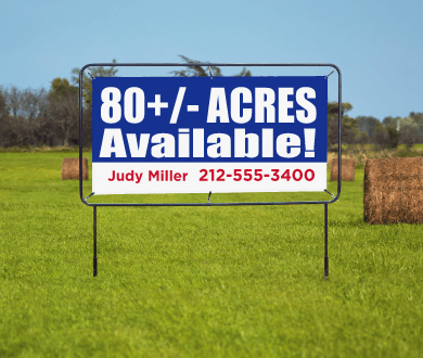 Five Tips for Creating Effective Real Estate Signs - Half Price Banners