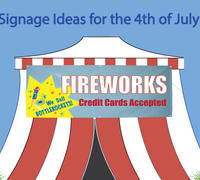 Best Signs for Independence Day - Half Price Banners