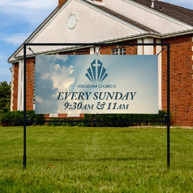 Outdoor Sign Frames, Banner Holders & Displays | Half Price Banners
