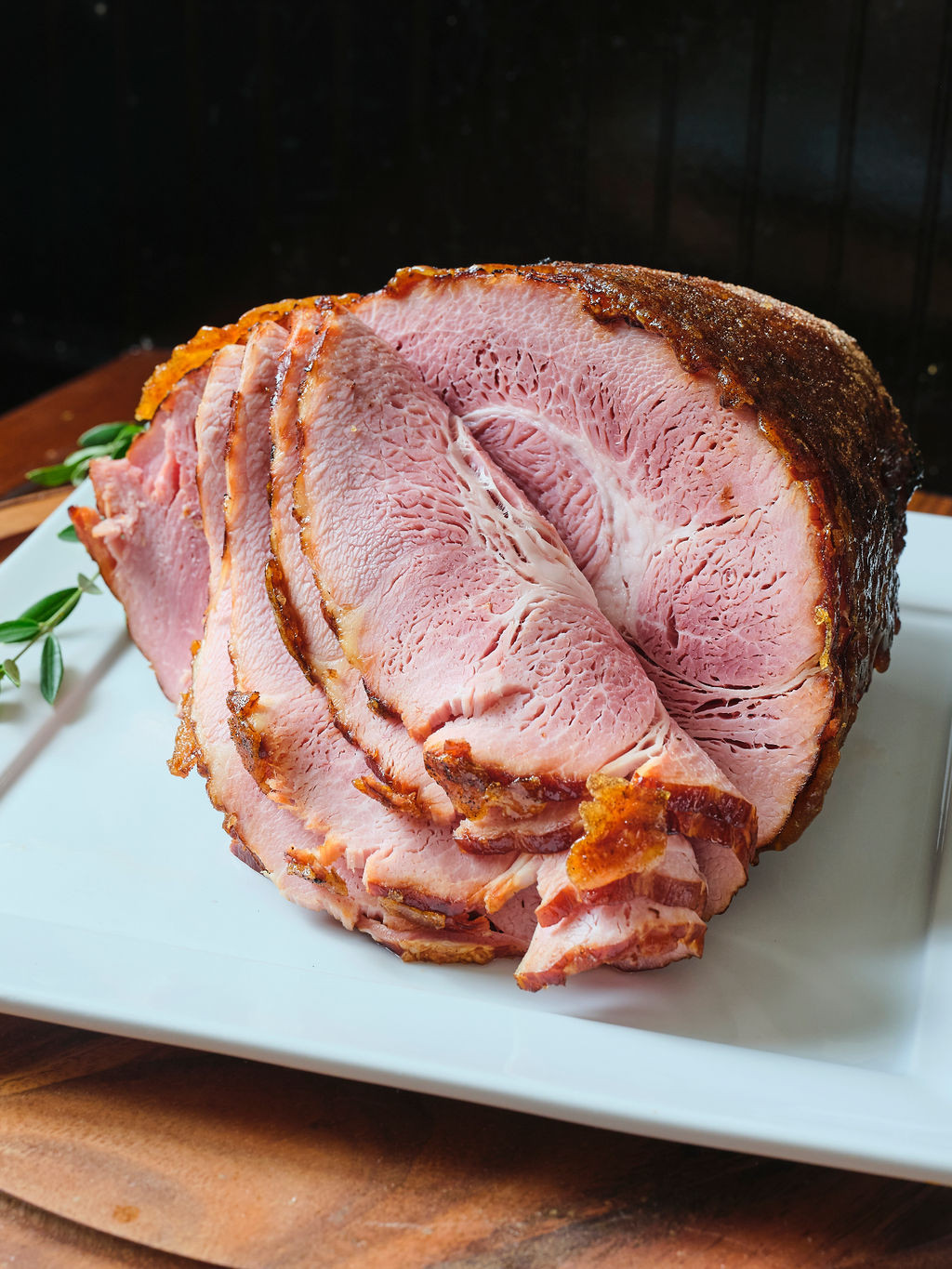 Spiral-Sliced, Honey Glazed Ham - 8 lbs
