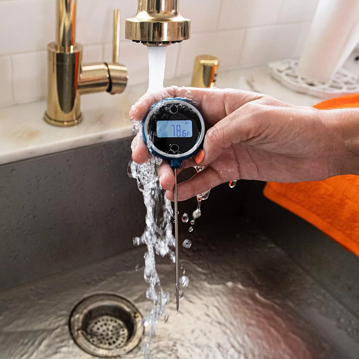 Chefs Temp Pocket Pro Digital Thermometer Lime Zest - Fire BBQ