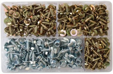 Assorted, Acme, Screws, hex, head, 400