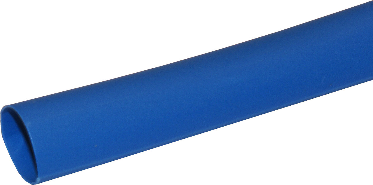 Blue Flexible PVC Cable Sleeving - 100m Reel