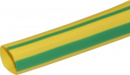Earth Flexible PVC Cable Sleeving - 100m Reel