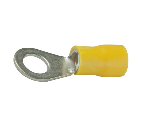 Yellow Ring crimps terminals (Pack of 100)