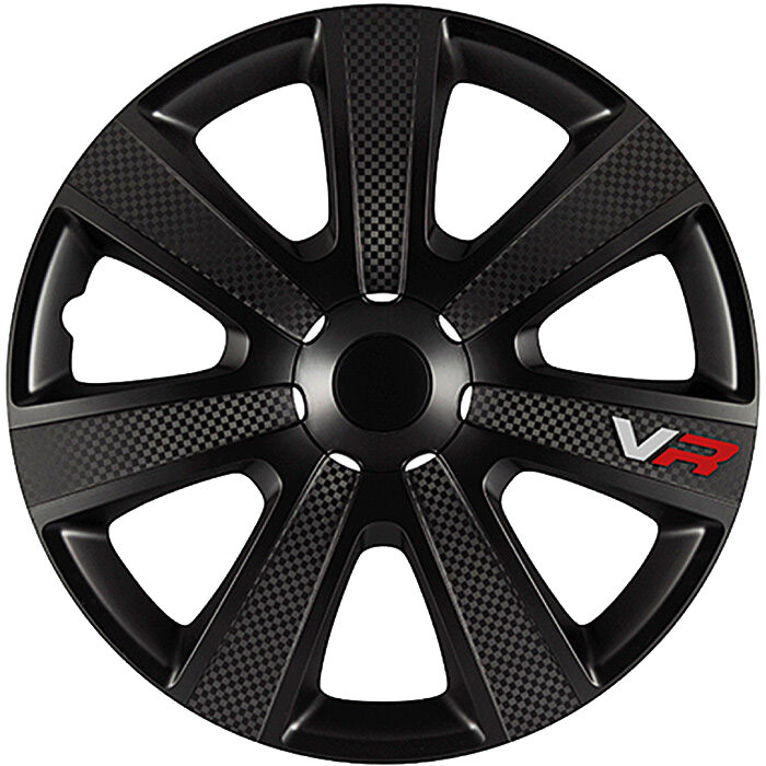 Wheel Trims - 14 inch - Chromia Black ( Pack of 1 )