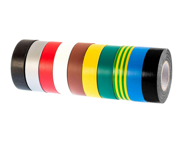10 rolls - Pro Grade PVC Insulation Tape - 20m