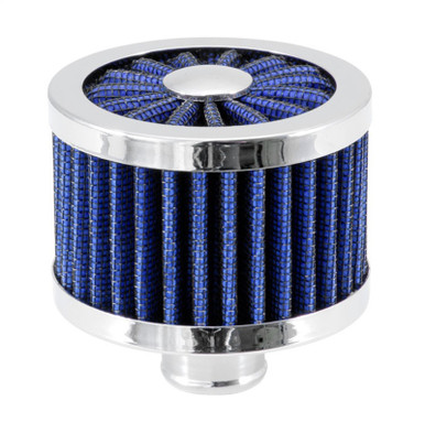 Spectre ExtraFlow Push-In Breather Filter - Blue - 42876 - Satera Tuning