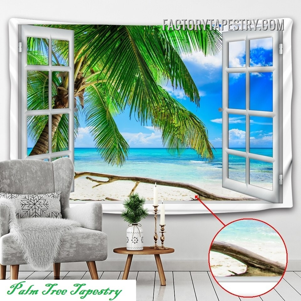 Beautiful Window Scenery - Factorytapestry.com