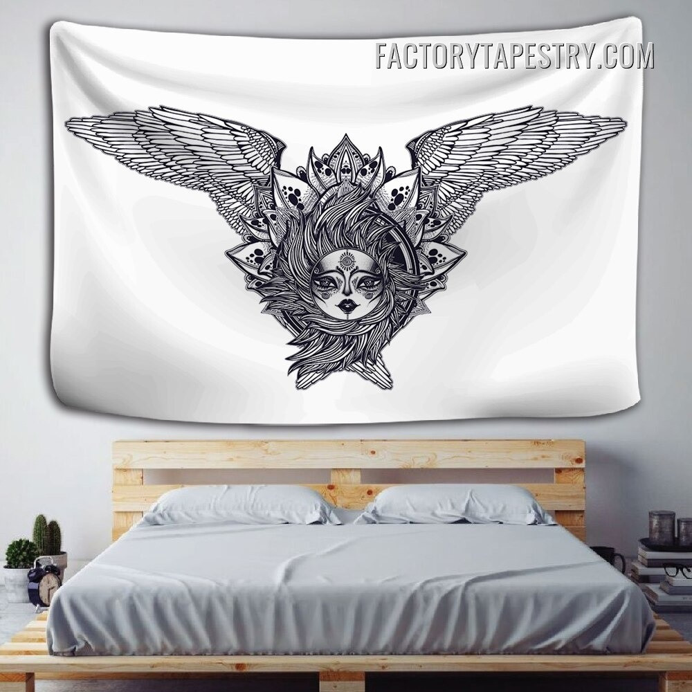 Mandala Sun Wings - Factorytapestry.com