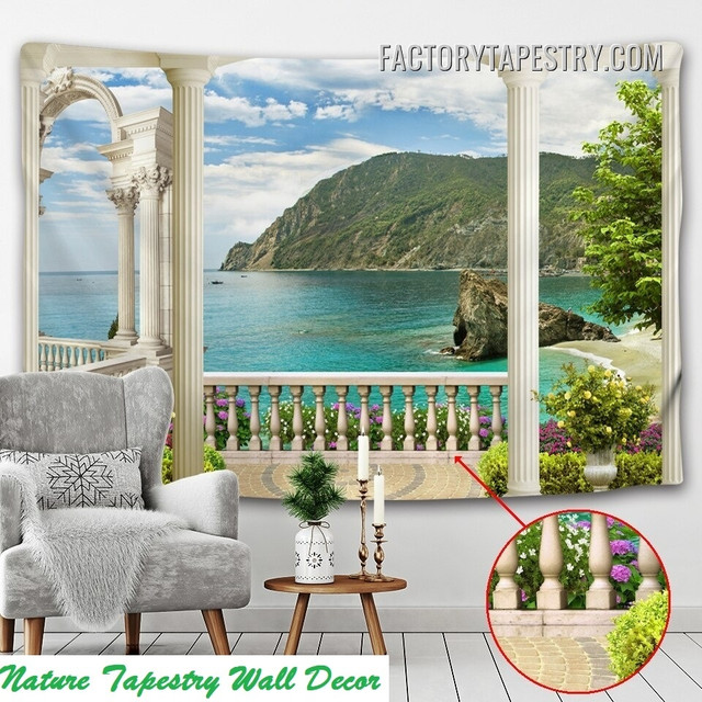 Ocean View Window - Factorytapestry.com