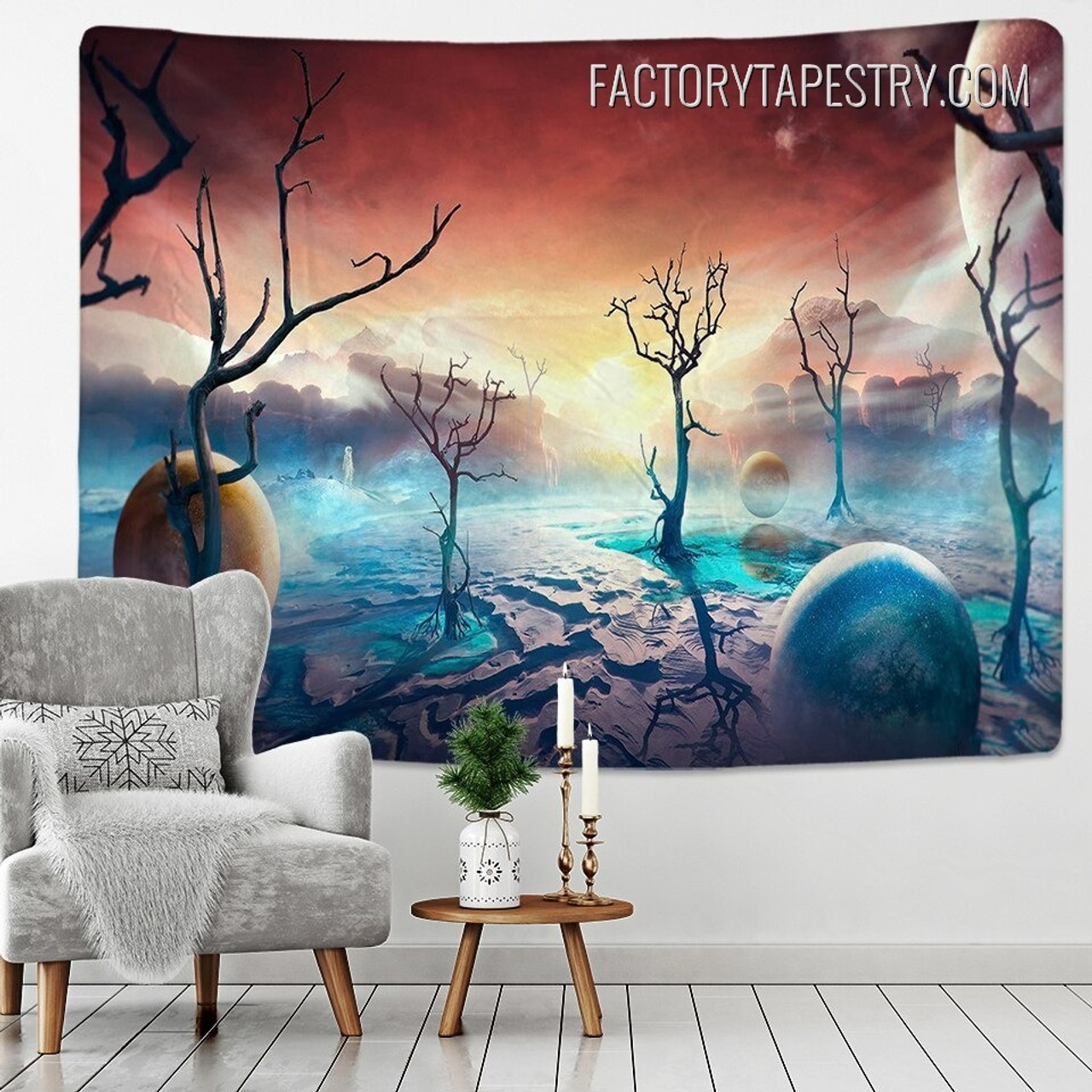 Bringing Nature Home: 3 Earth Scenery Tapestry to Elevate Room ...