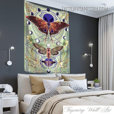 Butterfly Wings | Moth Tapestry - Factorytapestry.com