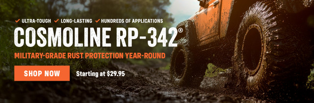 RP-342 Military-Grade Rust Preventive & Undercoatings - Cosmoline ...